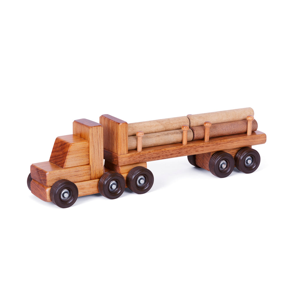 Toy Log Truck – Peaceful Classics
